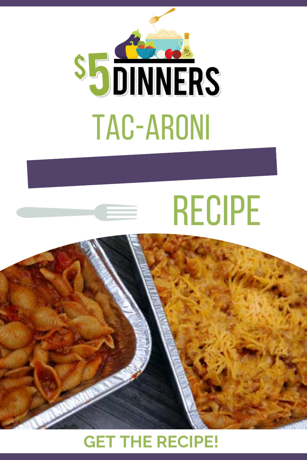 Tac-aroni - $5 Dinners | Budget Recipes, Meal Plans, Freezer Meals