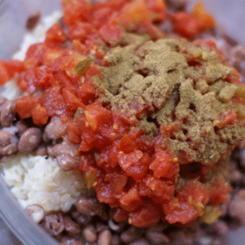 Rotel Beans and Rice - $5 Dinners | Budget Recipes, Meal Plans, Freezer ...