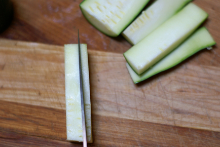 Angel Hair with Julienned Zucchini – Grow. Eat. $ave.