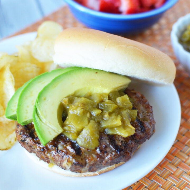Green Chile Burgers - $5 Dinners | Recipes & Meal Plans