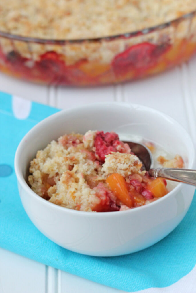 Delicious Mango Raspberry Crumble Recipe - $5 Dinners