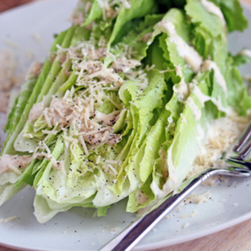 Caesar Romaine Wedge Salad - $5 Dinners