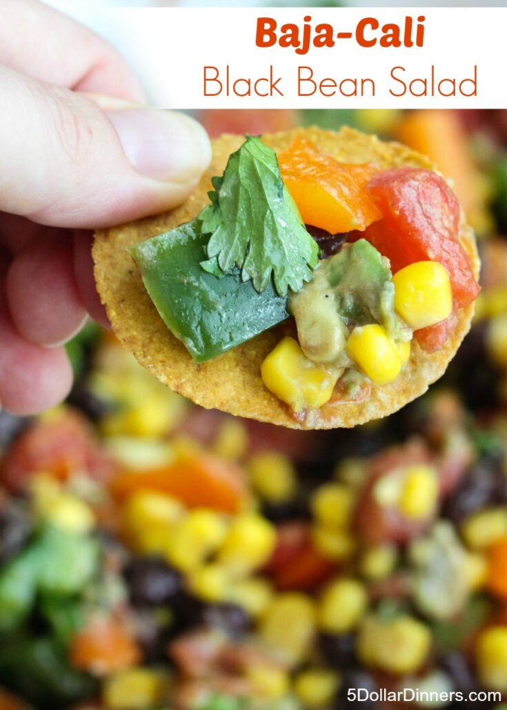 Baja-Cali Black Bean Salad - $5 Dinners | Budget Recipes, Meal Plans ...