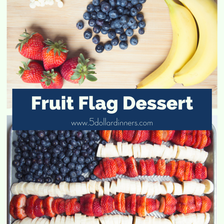 Fruit Flag Dessert Recipe
