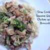 Slow Cooker Sesame Ginger Chicken - $5 Dinners