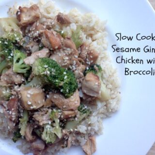 Slow Cooker Sesame Ginger Chicken - $5 Dinners