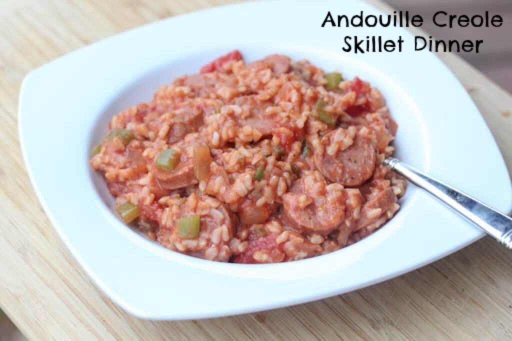 Andouille Creole Skillet Dinner - $5 Dinners