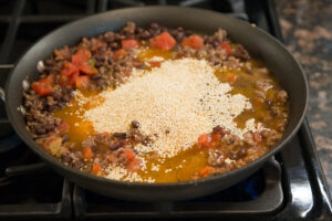 Tex Mex Beef & Quinoa Skillet Dinner - $5 Dinners