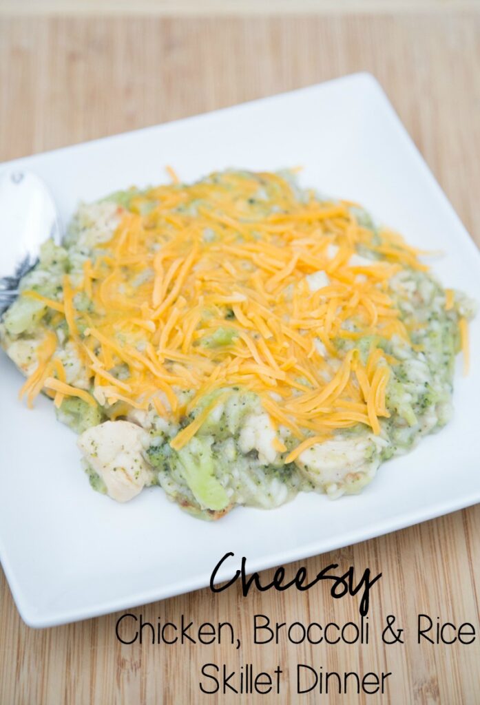 Cheesy Chicken, Broccoli & Rice Skillet Dinner - $5 Dinners