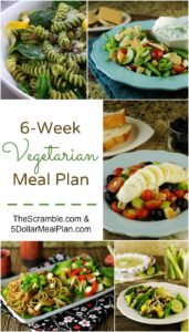 NEW! 6-Week Vegetarian Meal Plan Available!!! - $5 Dinners | Budget ...