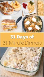 31 Days of.... - $5 Dinners | Budget Recipes, Meal Plans, Freezer Meals