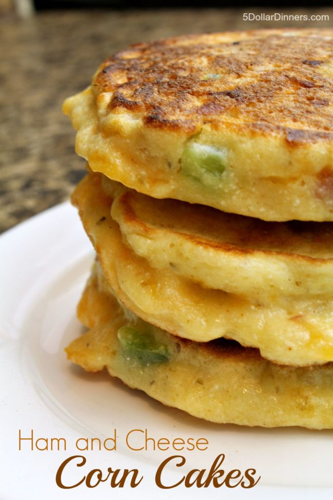 Ham and Cheese Corn Cakes - $5 Dinners | Budget Recipes, Meal Plans ...