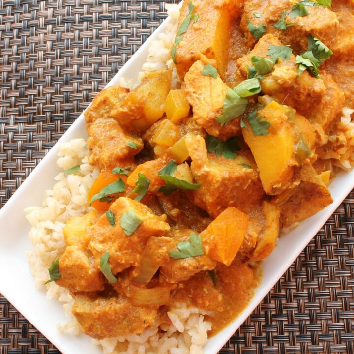 Slow Cooker Curried Pork and Potatoes - $5 Dinners