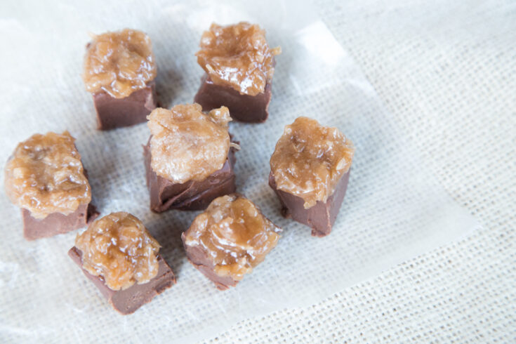 Recipe for German Chocolate Fudge
