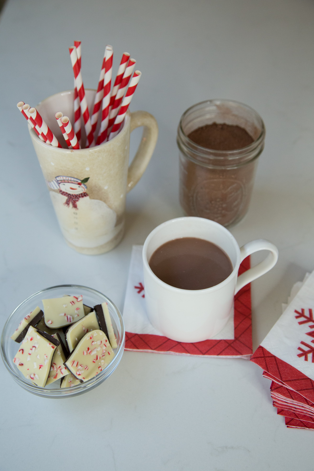 Peppermint Bark Hot Chocolate Recipe - $5 Dinners