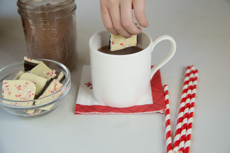 Peppermint Bark Hot Chocolate Recipe - $5 Dinners