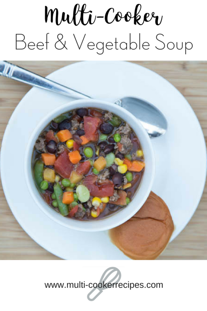 Multi-Cooker Beef & Vegetable Soup Recipe