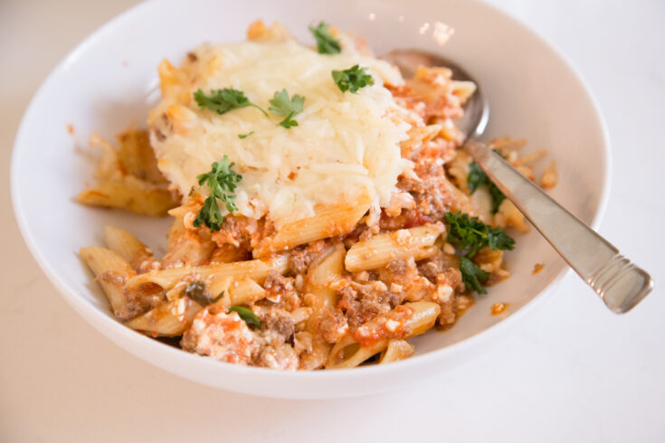 Penne Rigate Bake Recipe