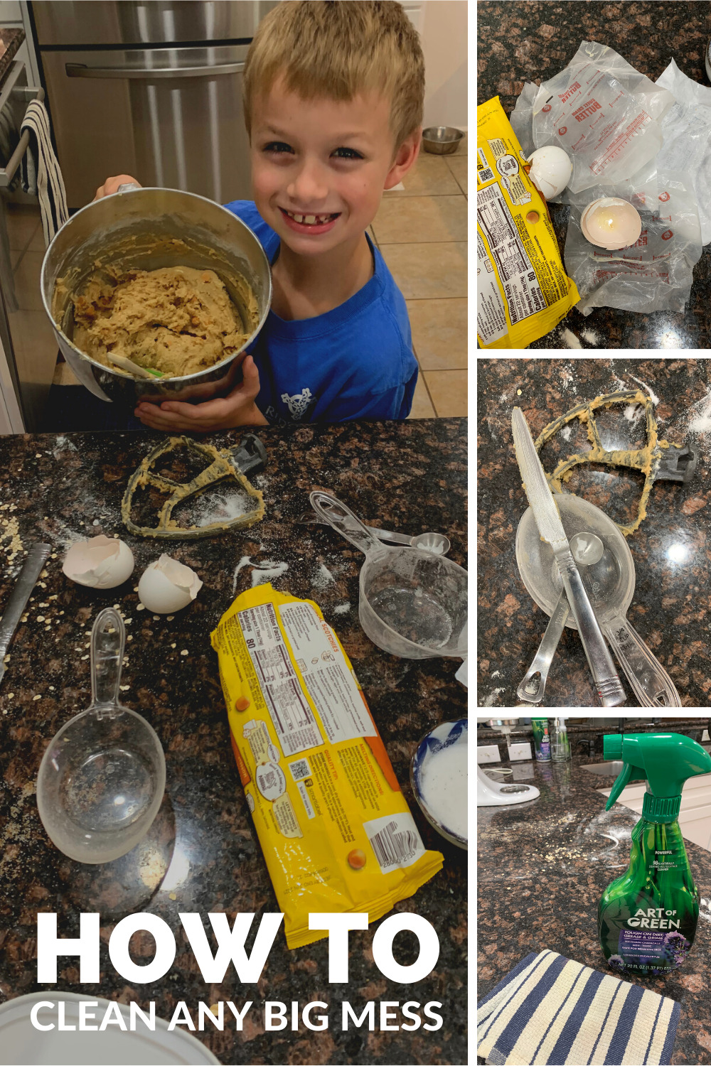 Step-by-Step: How to Clean Anything, No Matter How Big the Mess - $5 ...