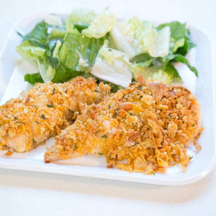 Crispy Cheddar Chicken Bake Recipe - $5 Dinners