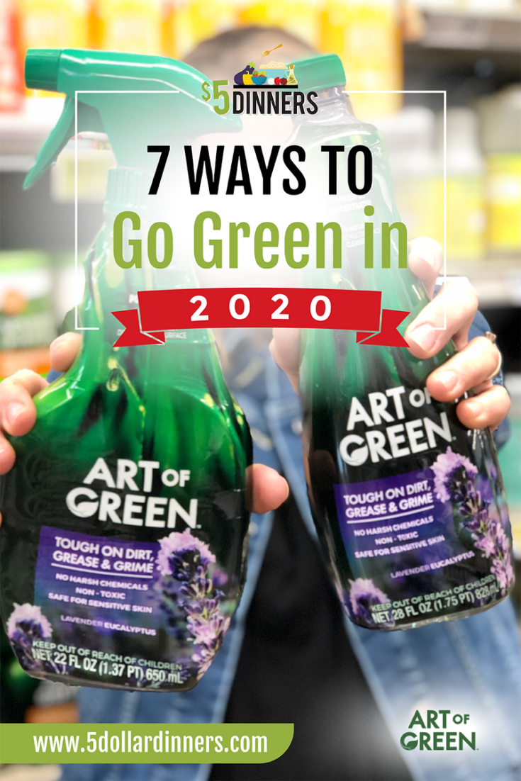 7 Ways to Go Green in the Kitchen - Green Cleaning Routines