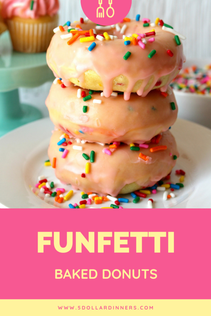 How to Bake Donuts: Funfetti Donuts Recipe - How to Bake Donuts | $5 ...