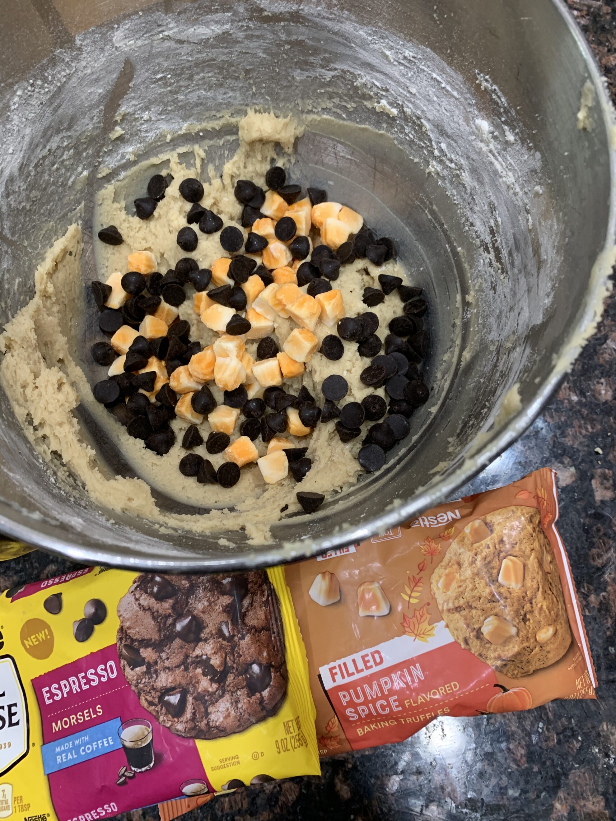 Pumpkin Spice Latte Cookies - Starbucks Drink Cookie Series - $5 Dinners