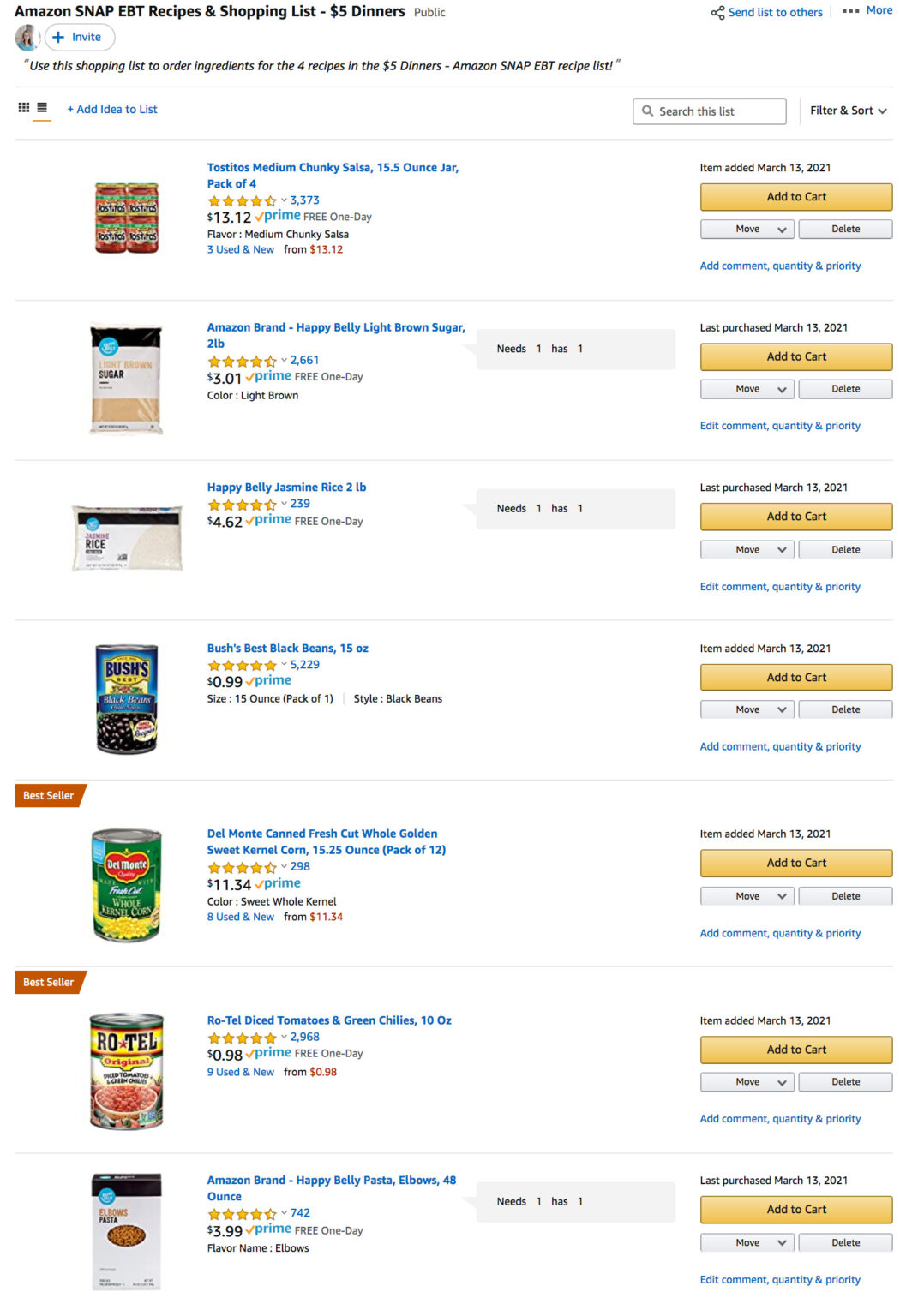 Amazon Accepting SNAP EBT on Qualifying Orders - See My Grocery Haul ...