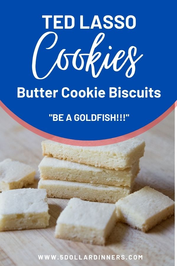 Ted Lasso Cookies - "Biscuits with the Boss" Shortbread - $5 Dinners