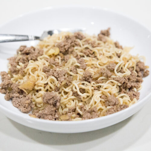 Ground Beef & Ramen Stir-fry - $5 Dinners | Budget Recipes, Meal Plans ...