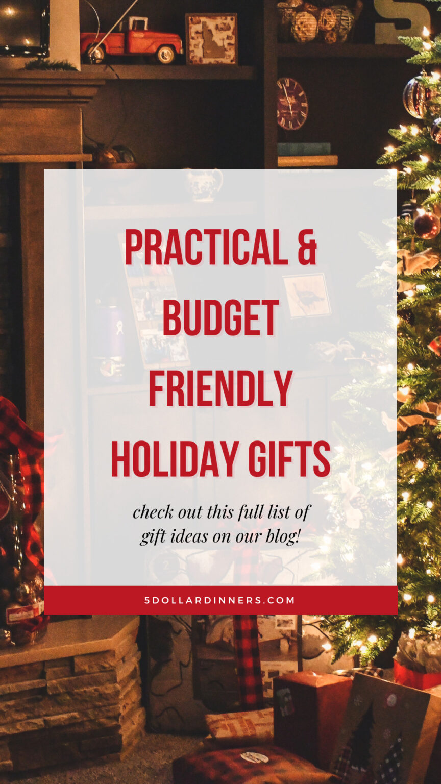 Practical & Budget-Friendly Holiday Gifts - $5 Dinners
