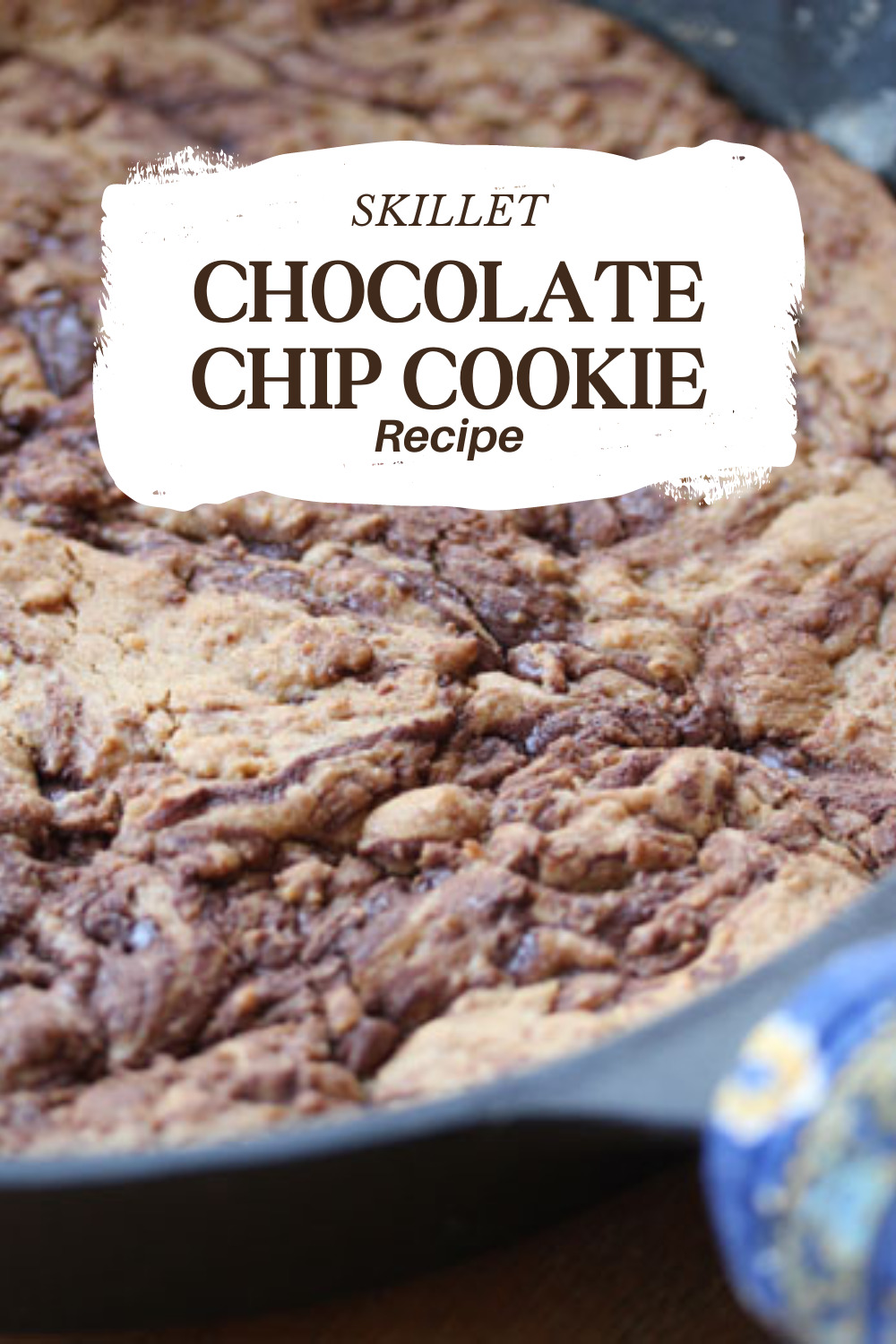 Skillet Chocolate Chip Cookie 5 Dinners Budget Recipes Meal Plans Freezer Meals