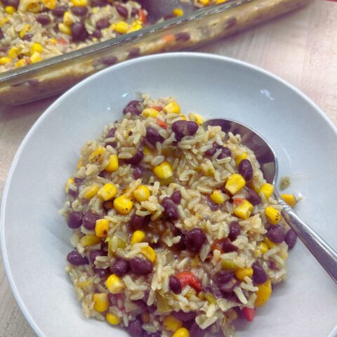 Rice & Beans Fajita Bake - $5 Dinners | Budget Recipes, Meal Plans ...