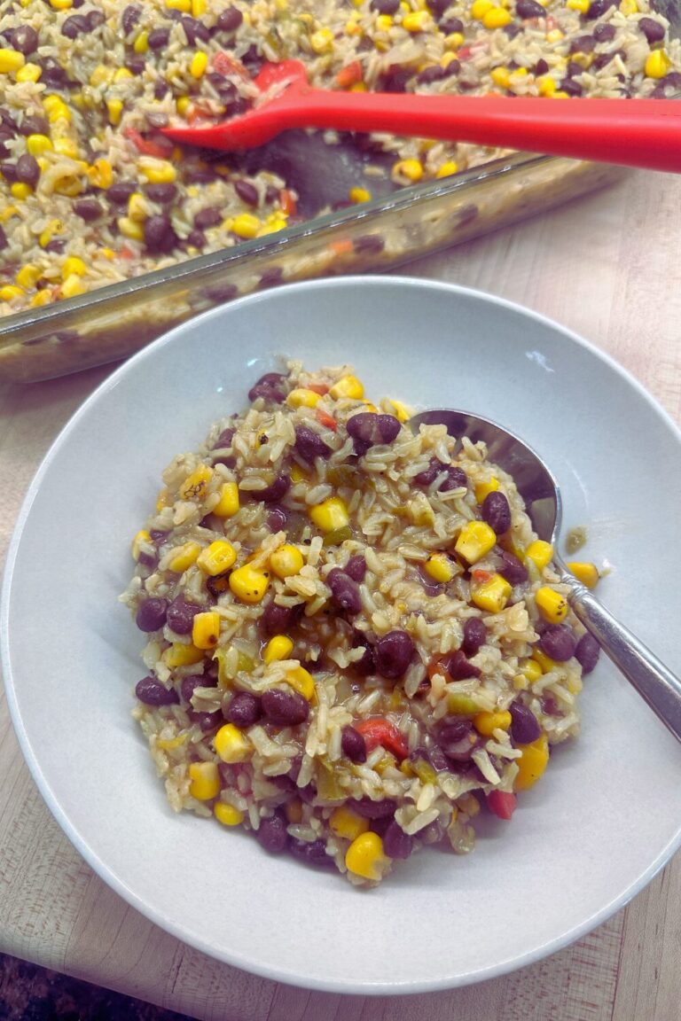 Rice & Beans Fajita Bake - $5 Dinners | Budget Recipes, Meal Plans ...