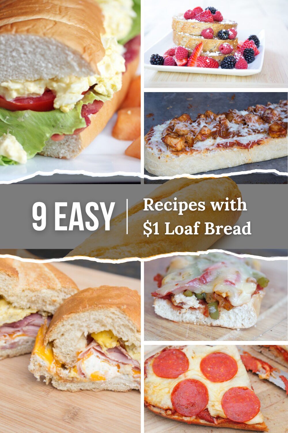 ROUNDUP: Cheap $1 Loaf Bread Recipes - $5 Dinners | Budget Recipes ...